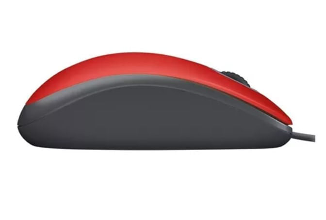 Mouse Optico Logitech M110 Silencioso Usb Ambidiestro PC Rojo - Tienda Fan